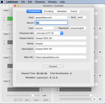 Configurar LadioCast para transmitir radio online | Gospel iDEA