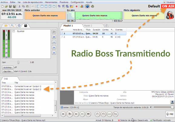 Configurar RadioBoss para transmitir radio online | Gospel iDEA